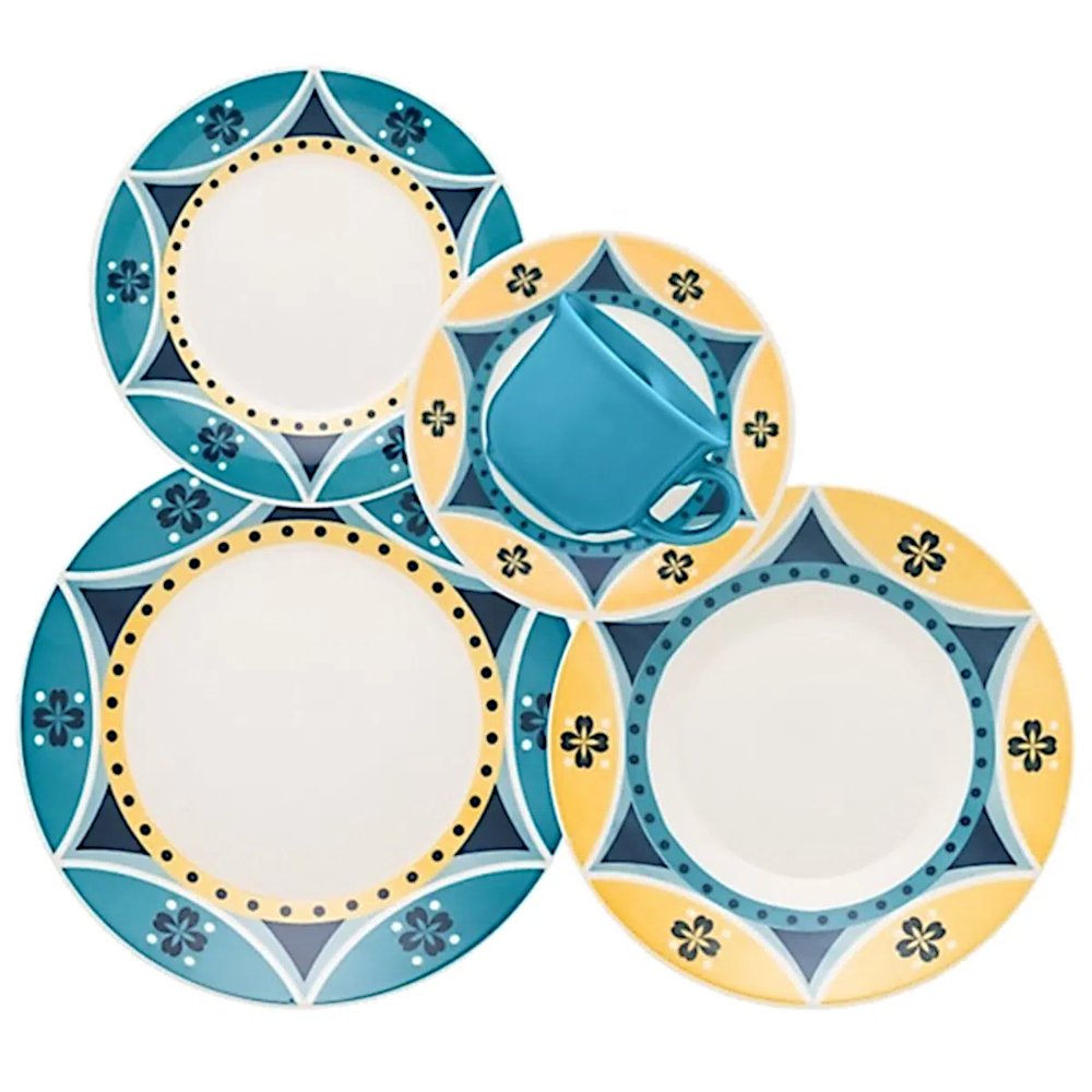 Porcelanas Lu - cod: 79123 - Aparelho de Jantar Biona Actual Sintra 20 ...